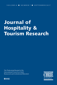 Journal of Hospitality & Tourism Research新刊（41, 7）【2017年8月】: 合同会社実践 ...